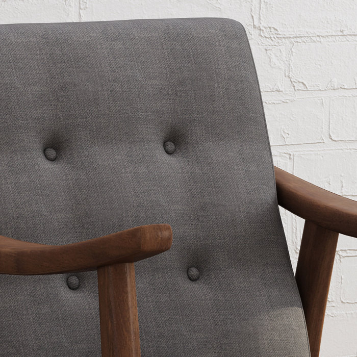 Wade Logan® Banju Upholstered Armchair & Reviews | Wayfair