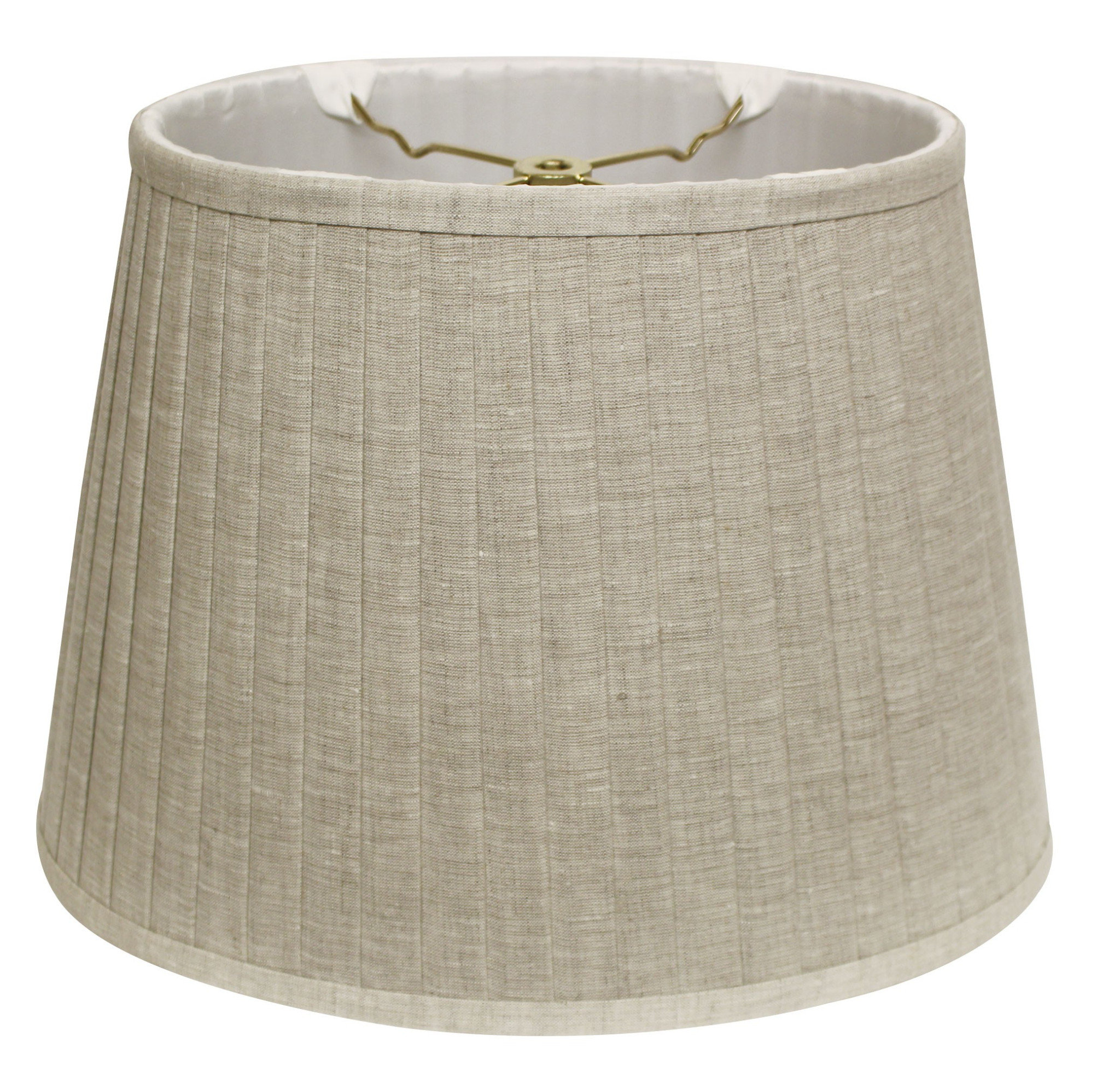 ZeaZu Slanted Oval Paperback Linen Lampshade | Wayfair