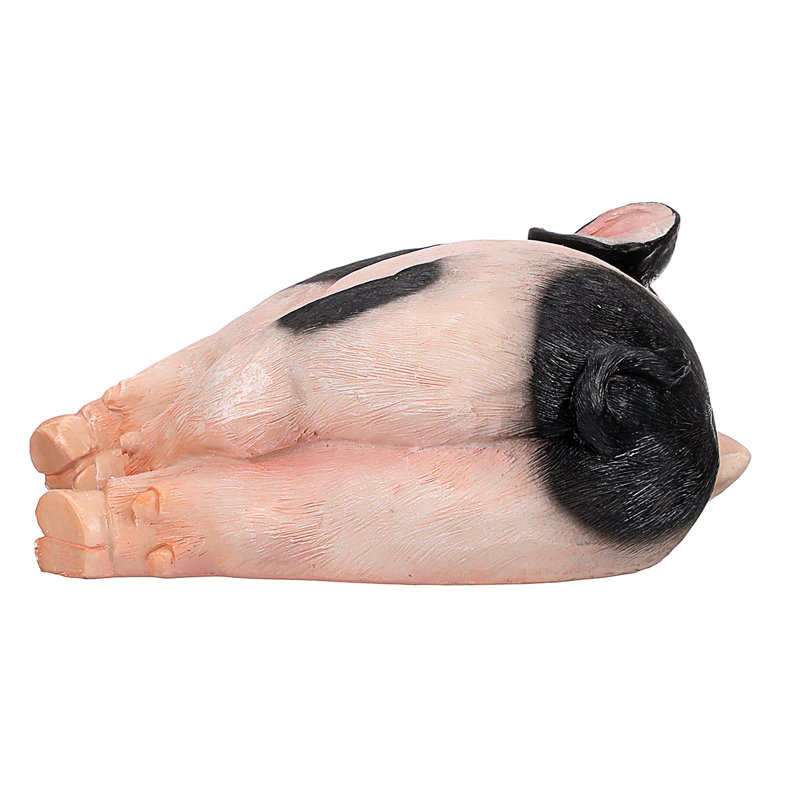 Design Toscano Sleeping Pig Statue & Reviews | Wayfair