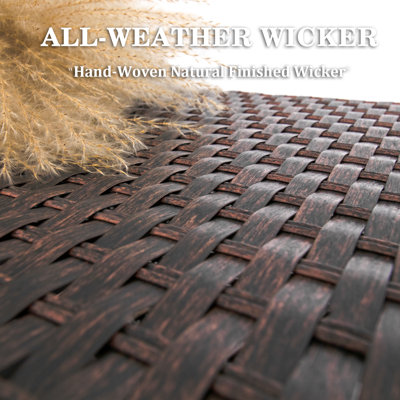 Orren Ellis All Weather Wicker Chaise Lounge & Reviews | Wayfair