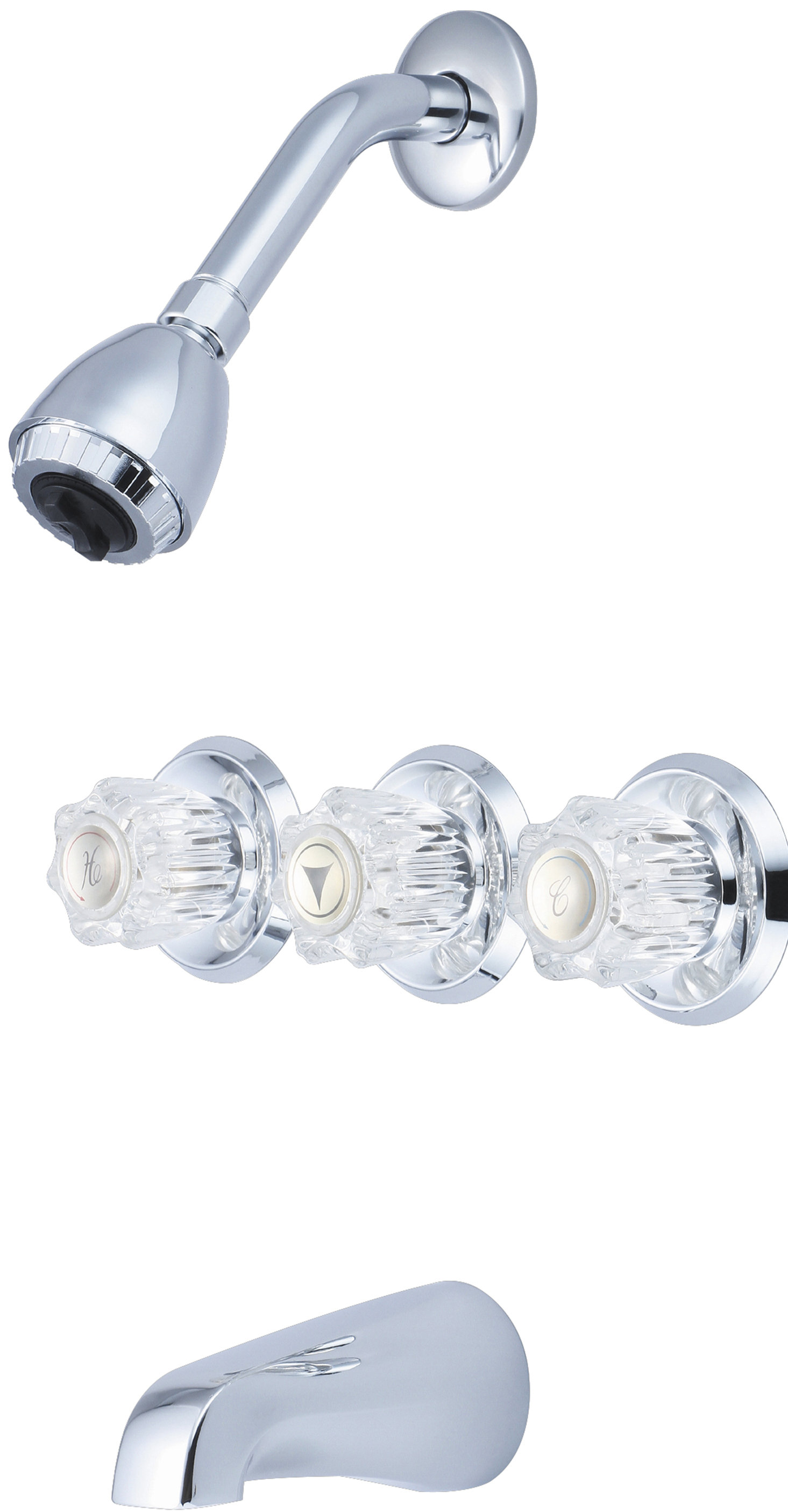 Olympia Faucets Tub & Shower Faucet with Rough in-Valve | Wayfair