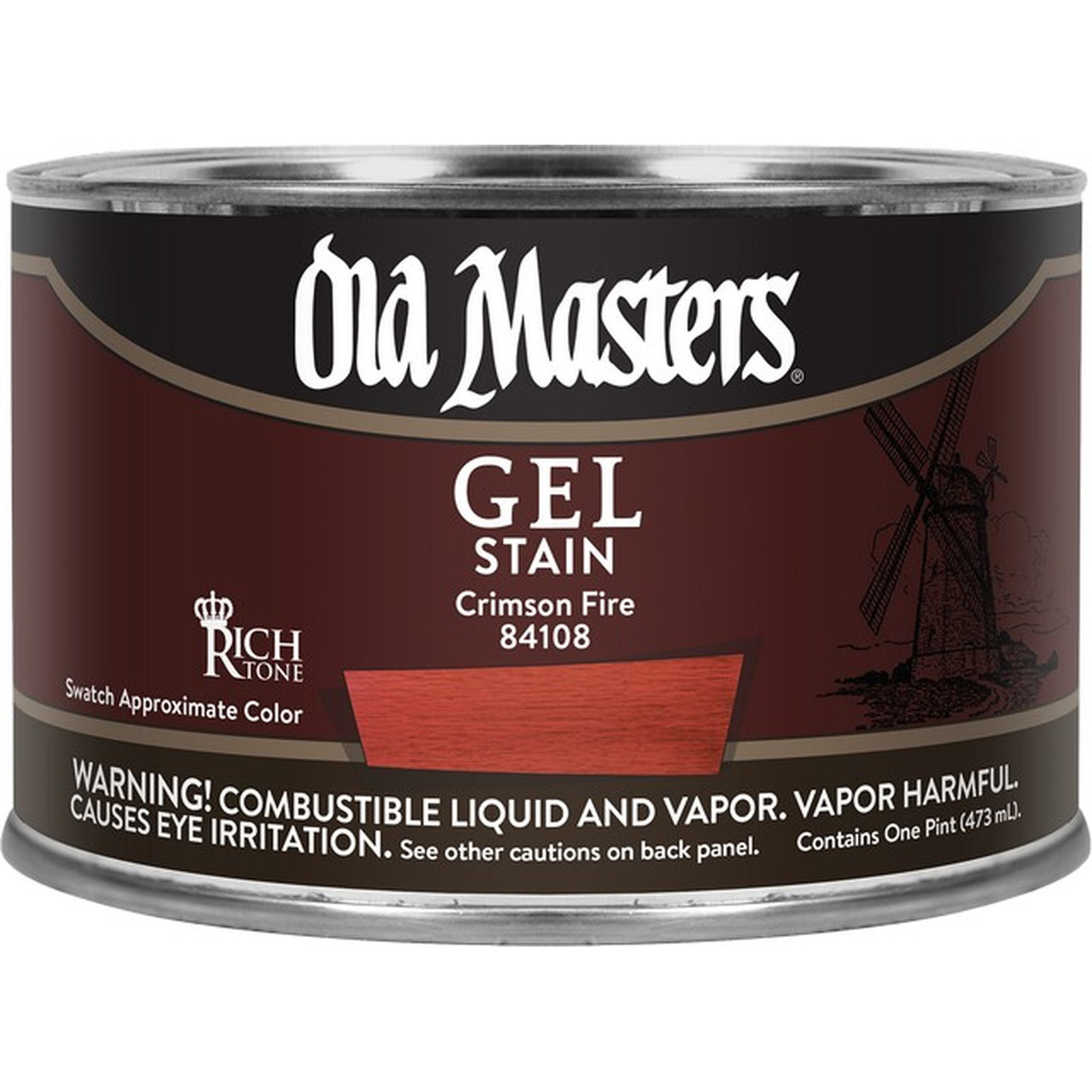 FixtureDisplays Old Masters 84108 Pt Crimson Fire Gel Stain-1PK | Wayfair