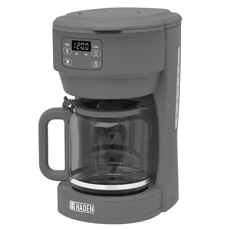 HADEN CHELSEA Digital Drip Coffee Maker 1.25 Liter 10 Cup Coffee ...