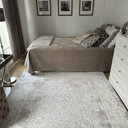 Three Posts Buncombe Persian Machine Woven Flatweave Beige/Grey Area ...