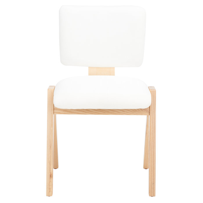AllModern Ozzy Linen Solid Back Parsons Chair | Wayfair