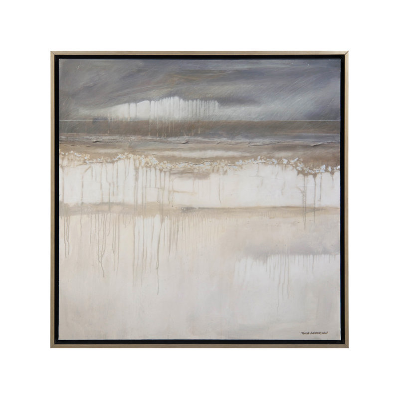 John-Richard Rainy Day at the Beach by Rick Anderson - Picture Frame ...