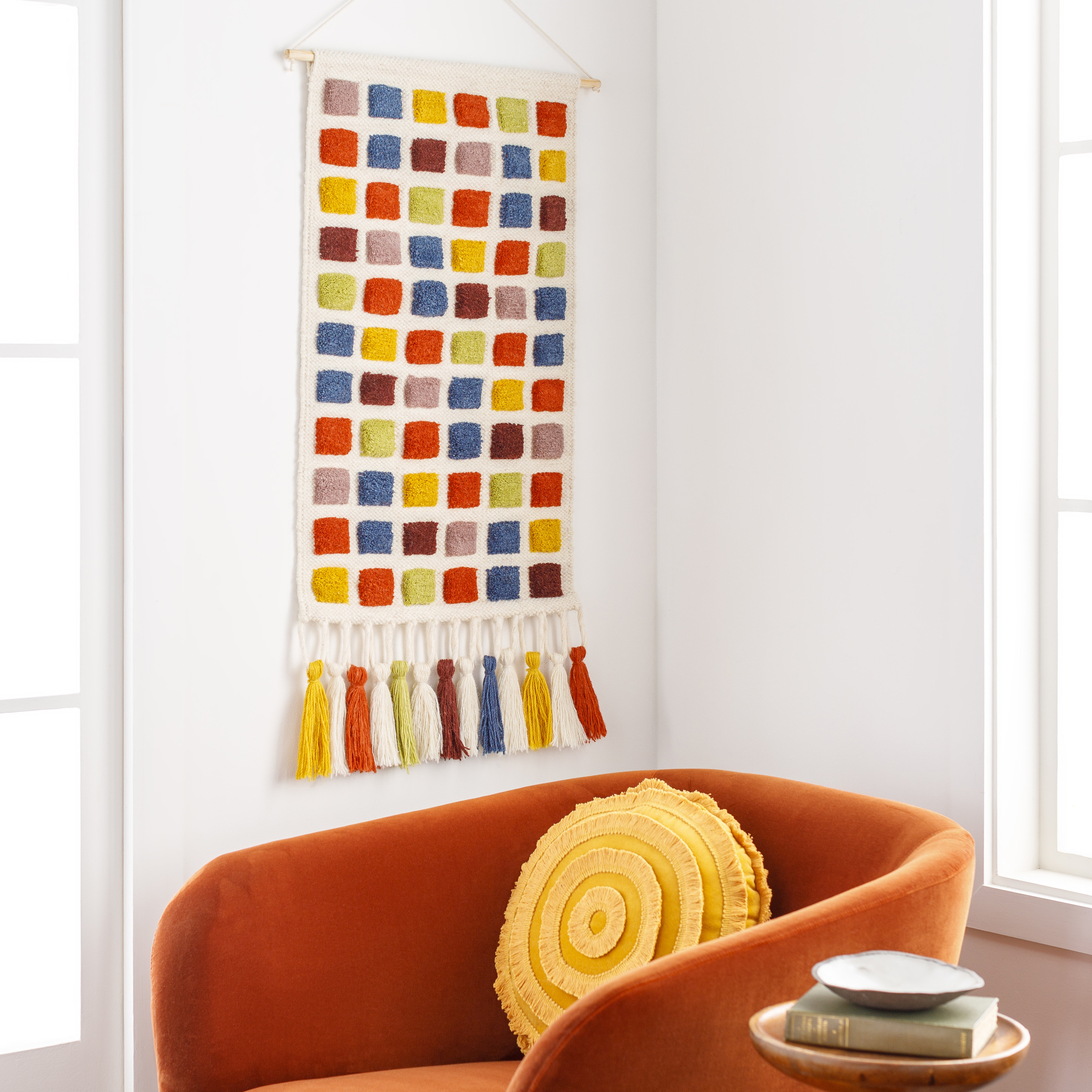 Langley Street Colorful Textured Wall Hanging | Wayfair