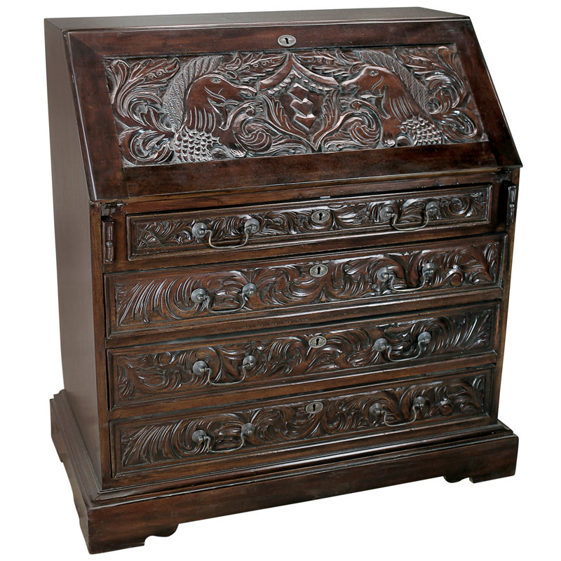 Lark Manor™ Arunas Secretary Desk & Reviews | Wayfair