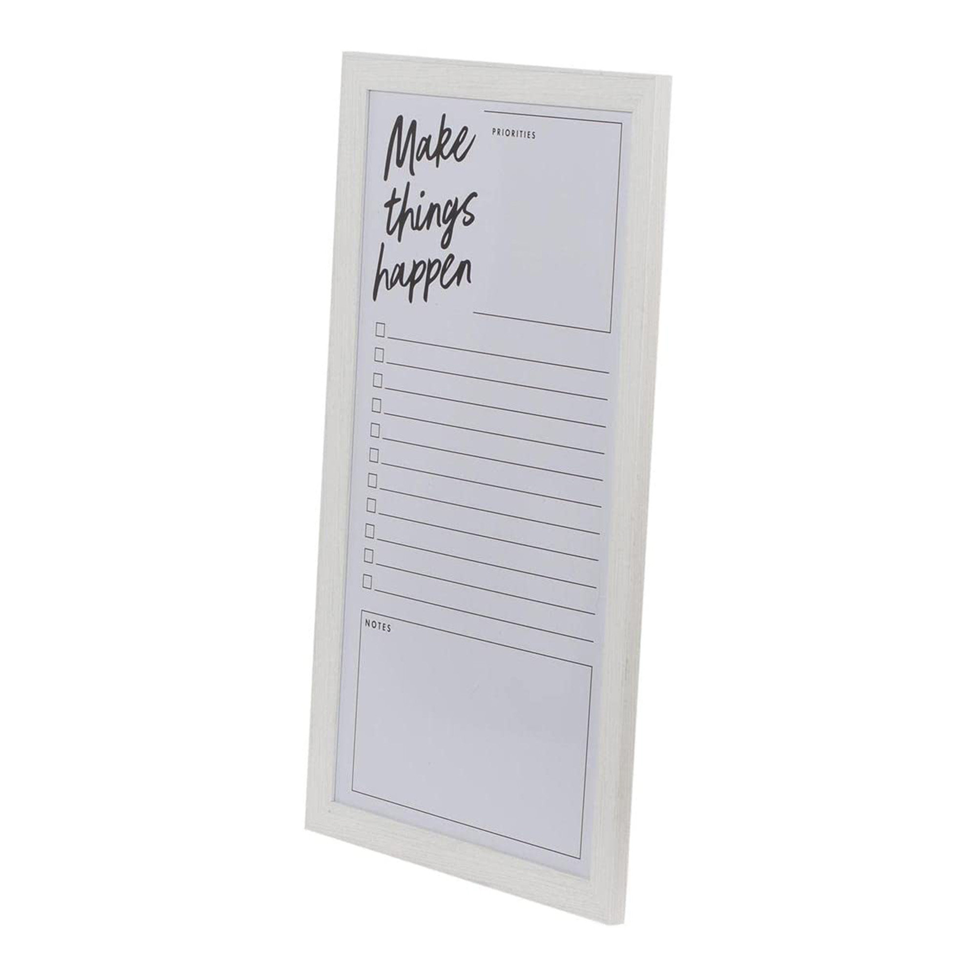 Trinx Magnetic Dry Erase Whiteboard Calendar With White Wood Edge,To Do ...