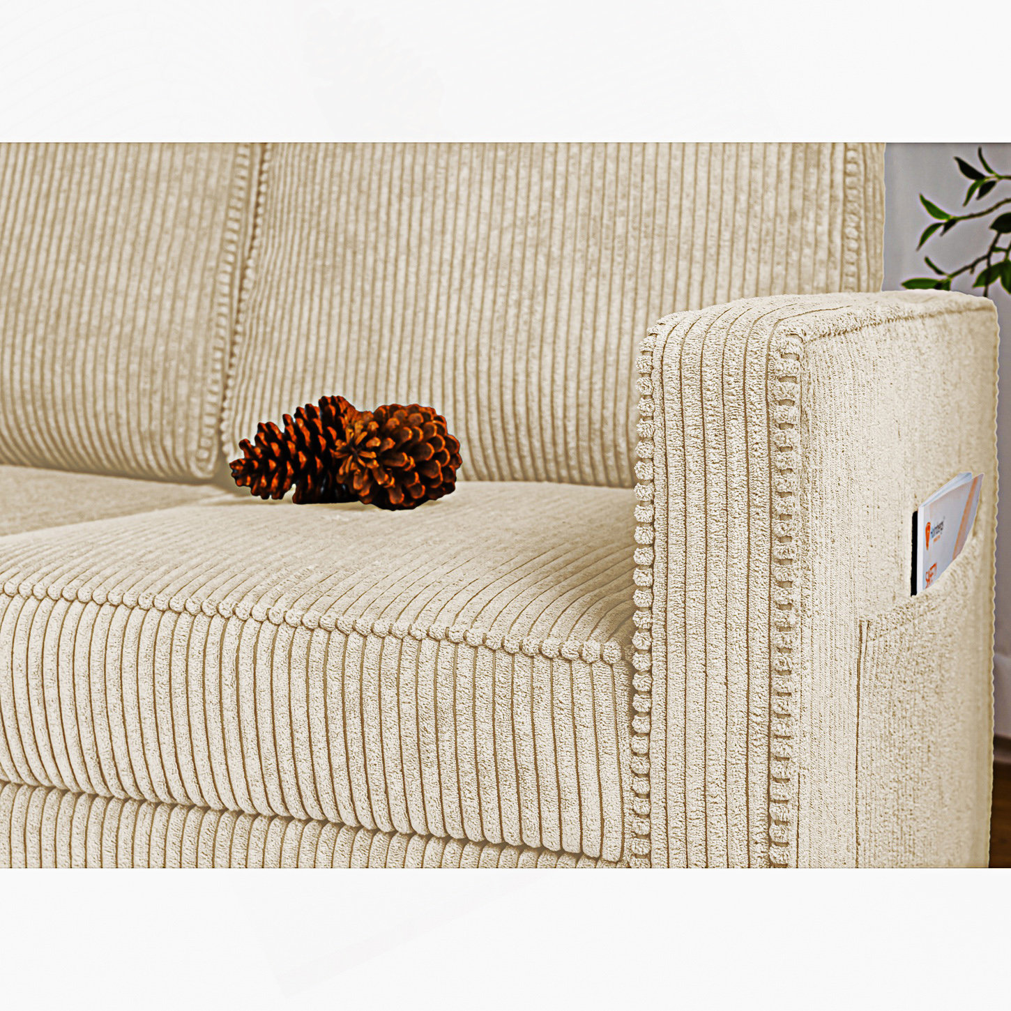 Ebern Designs Retractable 3 Seater Sofa - Wayfair Canada