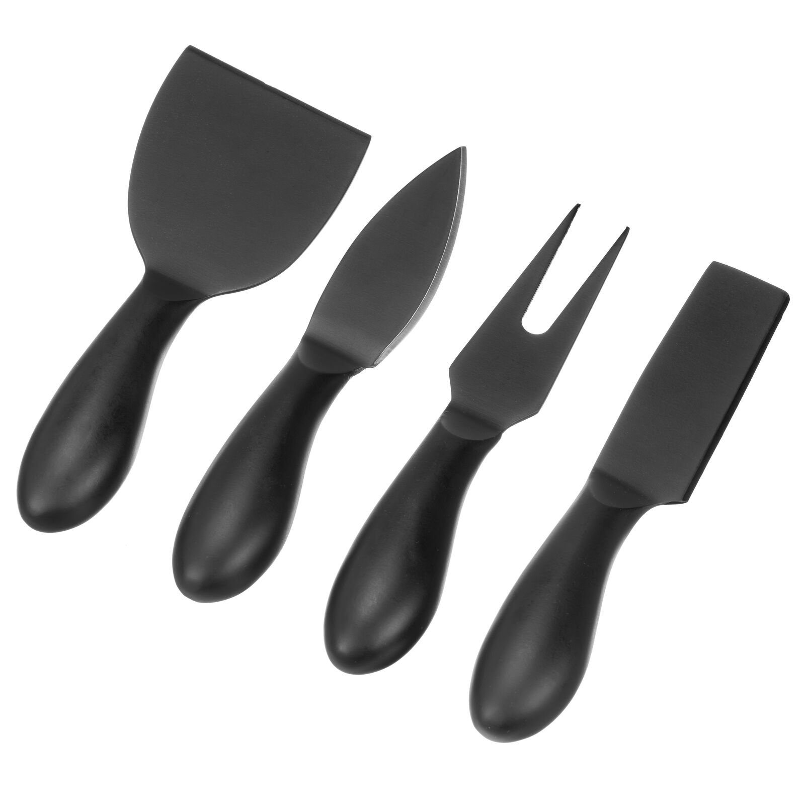 mDesign Mini 4-Piece Charcuterie Board Cheese Knife Utensil Set | Wayfair
