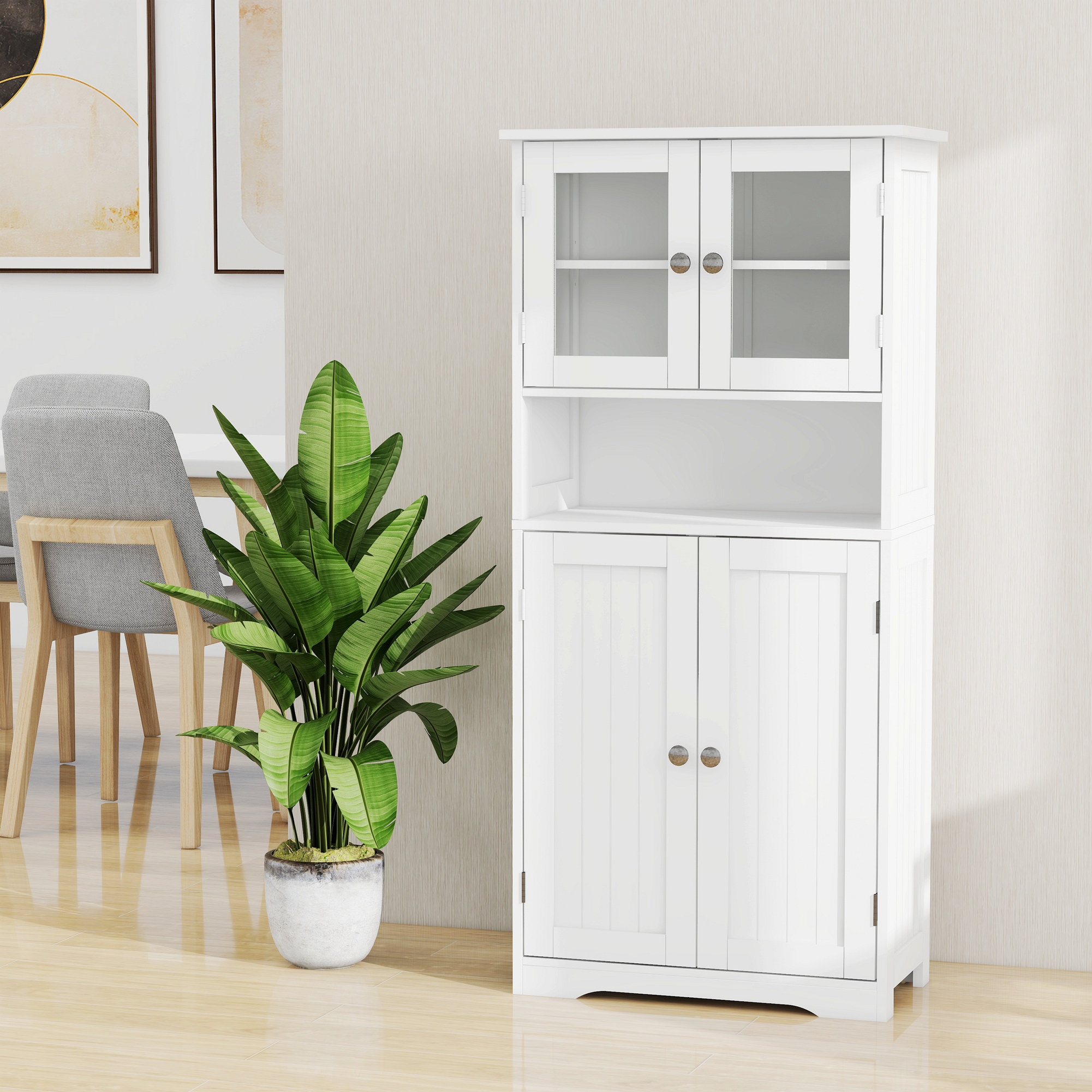 Creationstry Freestanding Bathroom Cabinet Wayfair