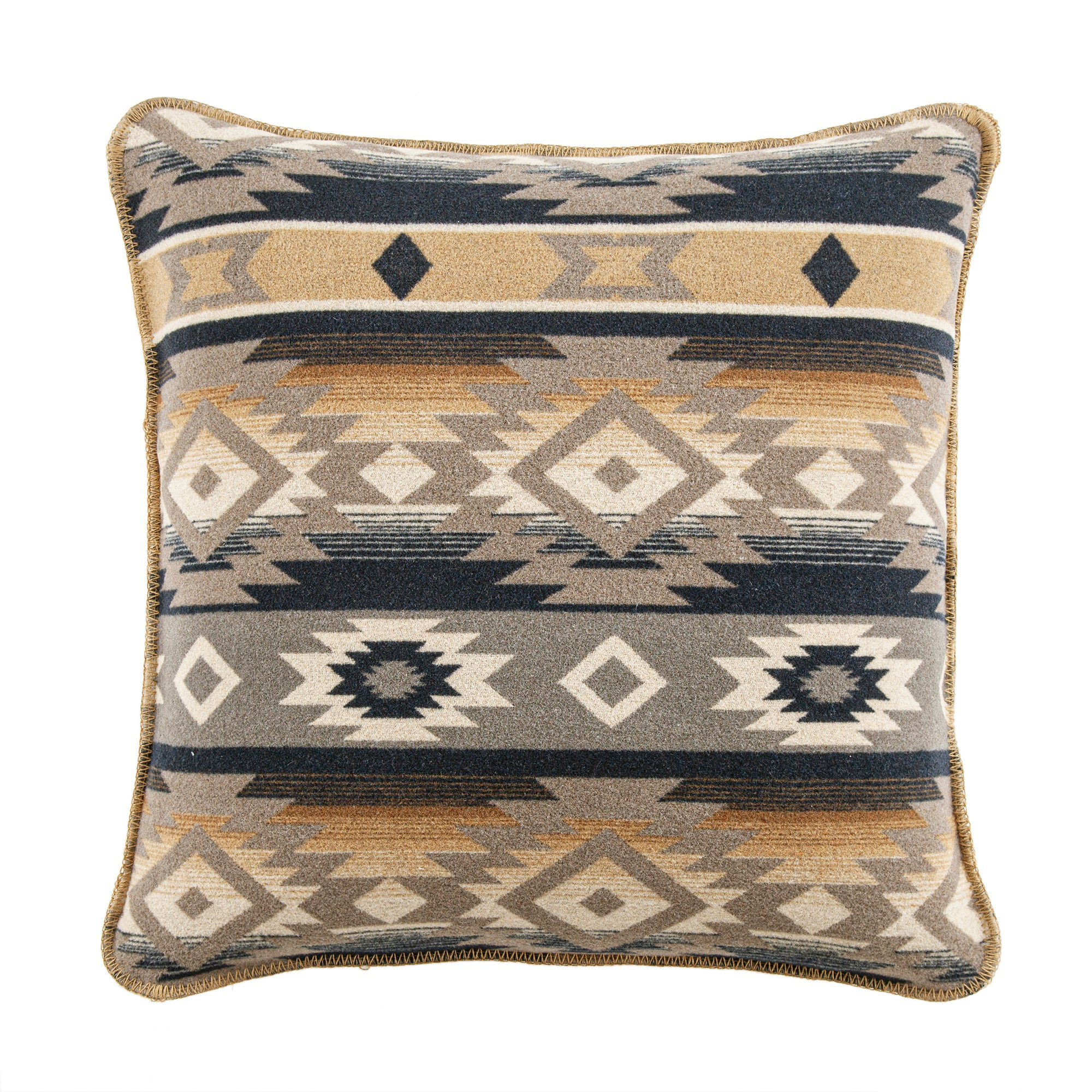 Paseo Road by HiEnd Accents Taos Wool Blend Yarn Dye Aztec Design ...