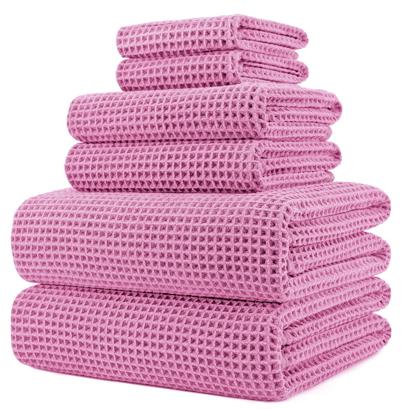Hokku Designs Oversize, Quick Dry Lint Free Microfiber Bath Towel Set ...