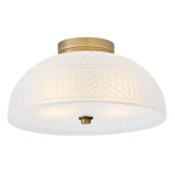 Lisa McDennon by Hinkley Devon Two-Light Flush Mount Bath Ceiling Light ...