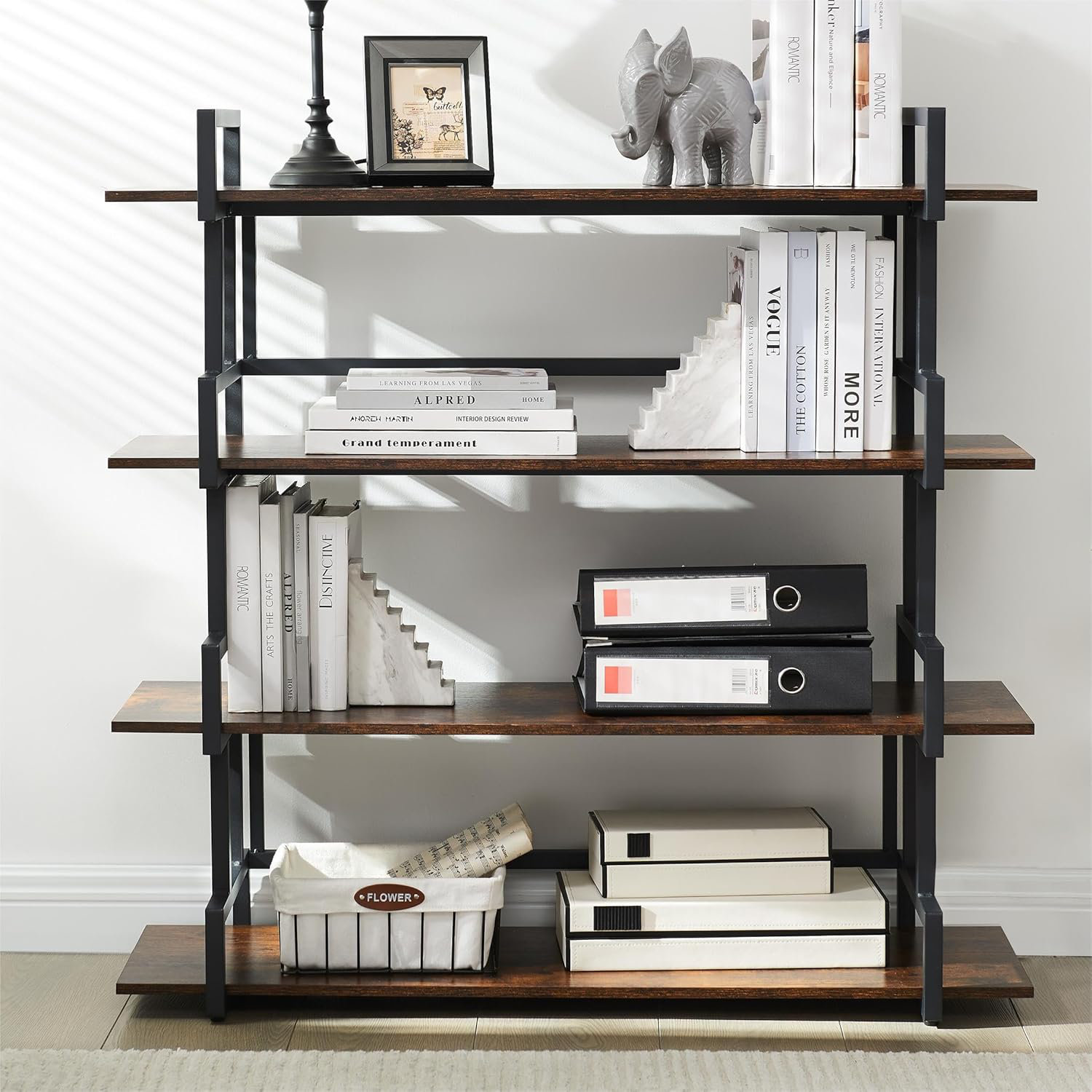17 Stories Leaderville Bookcase | Wayfair