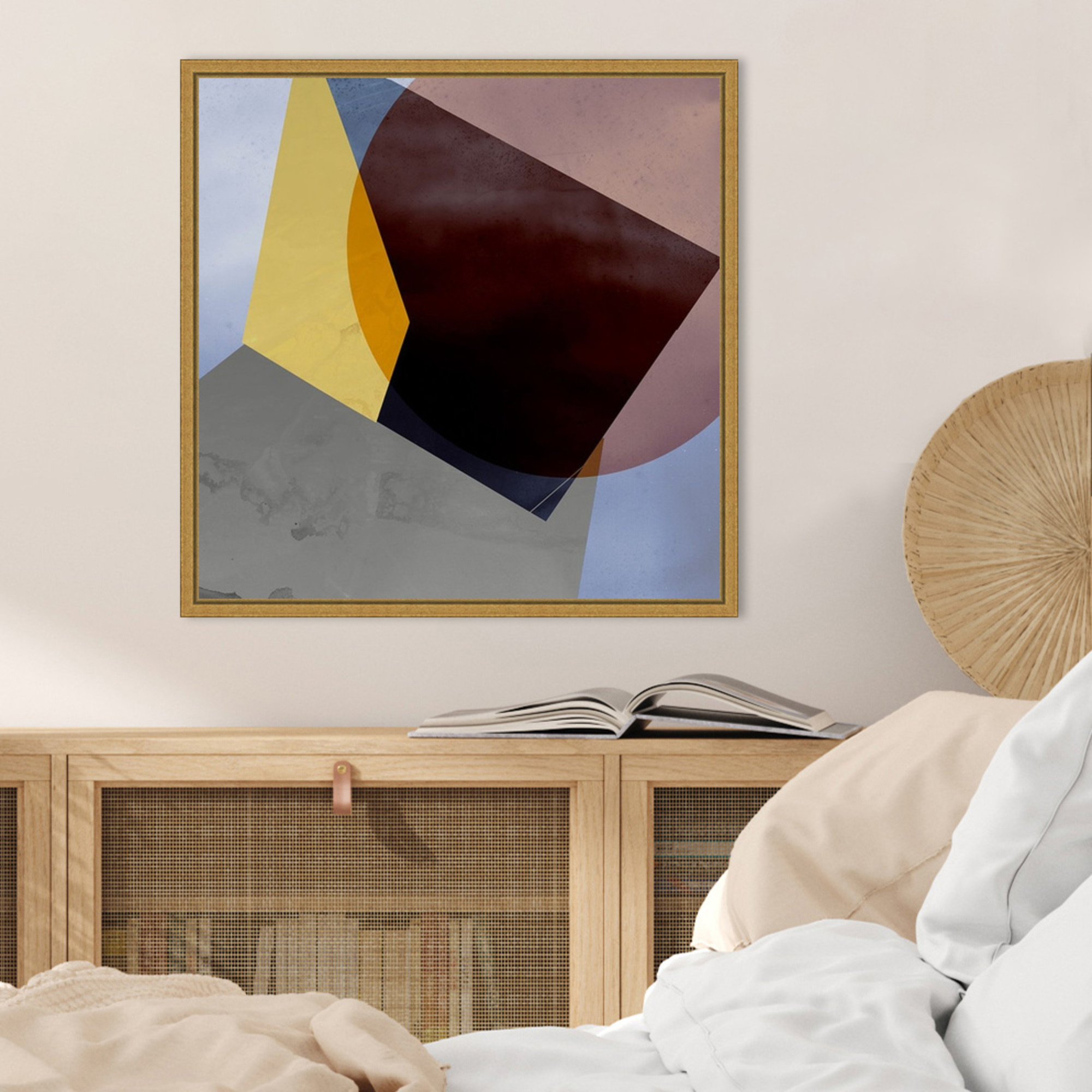 Union Rustic Essentially Minimal II by Sisa Jasper Framed Canvas Wall ...