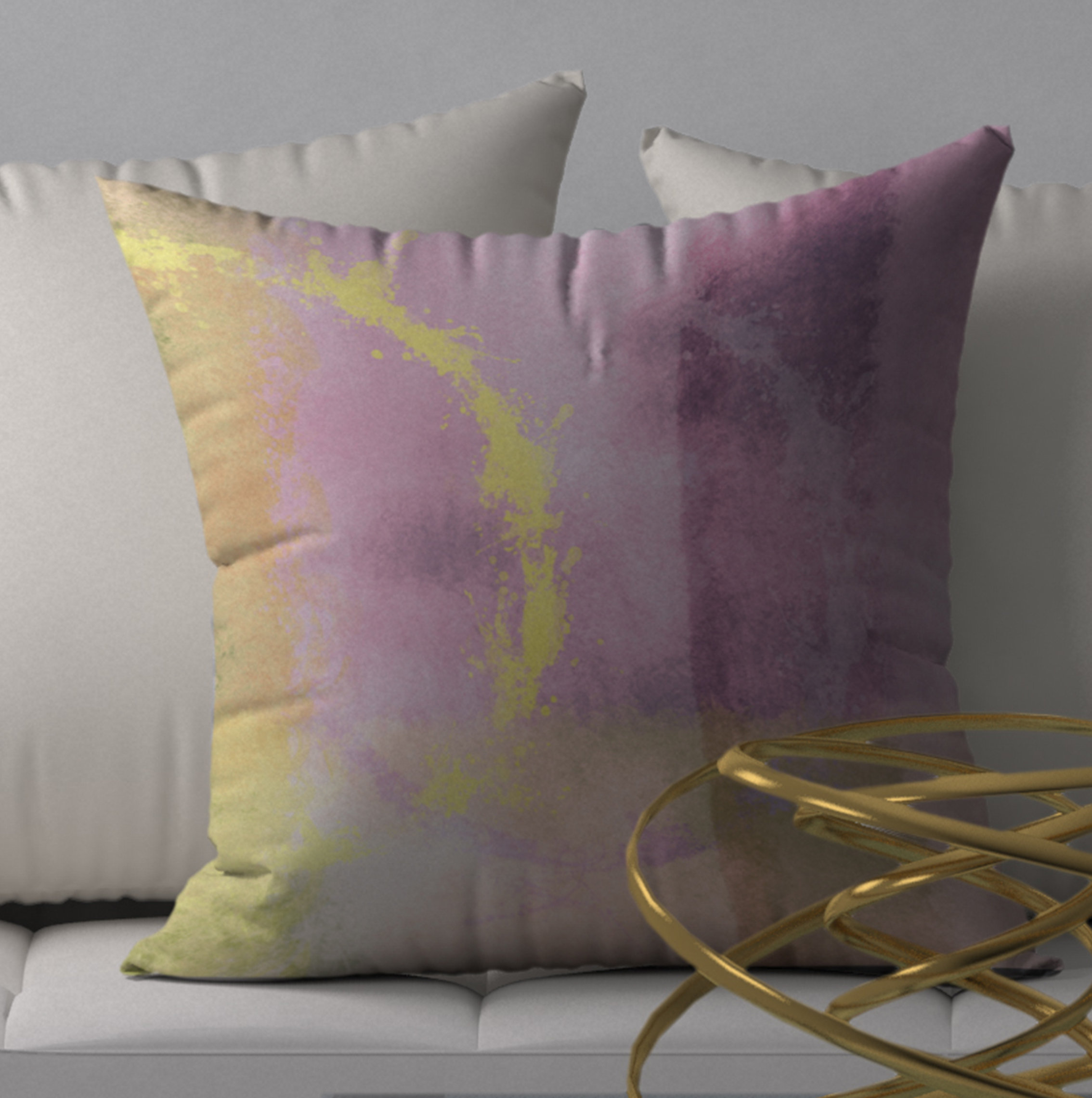 LeRoi Products Spotless Singular Square Pillow Cover & Insert | Wayfair