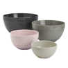 Tabletops Gallery Mixing Bowls Tabletops Gallery Hobnail 4 Piece ...
