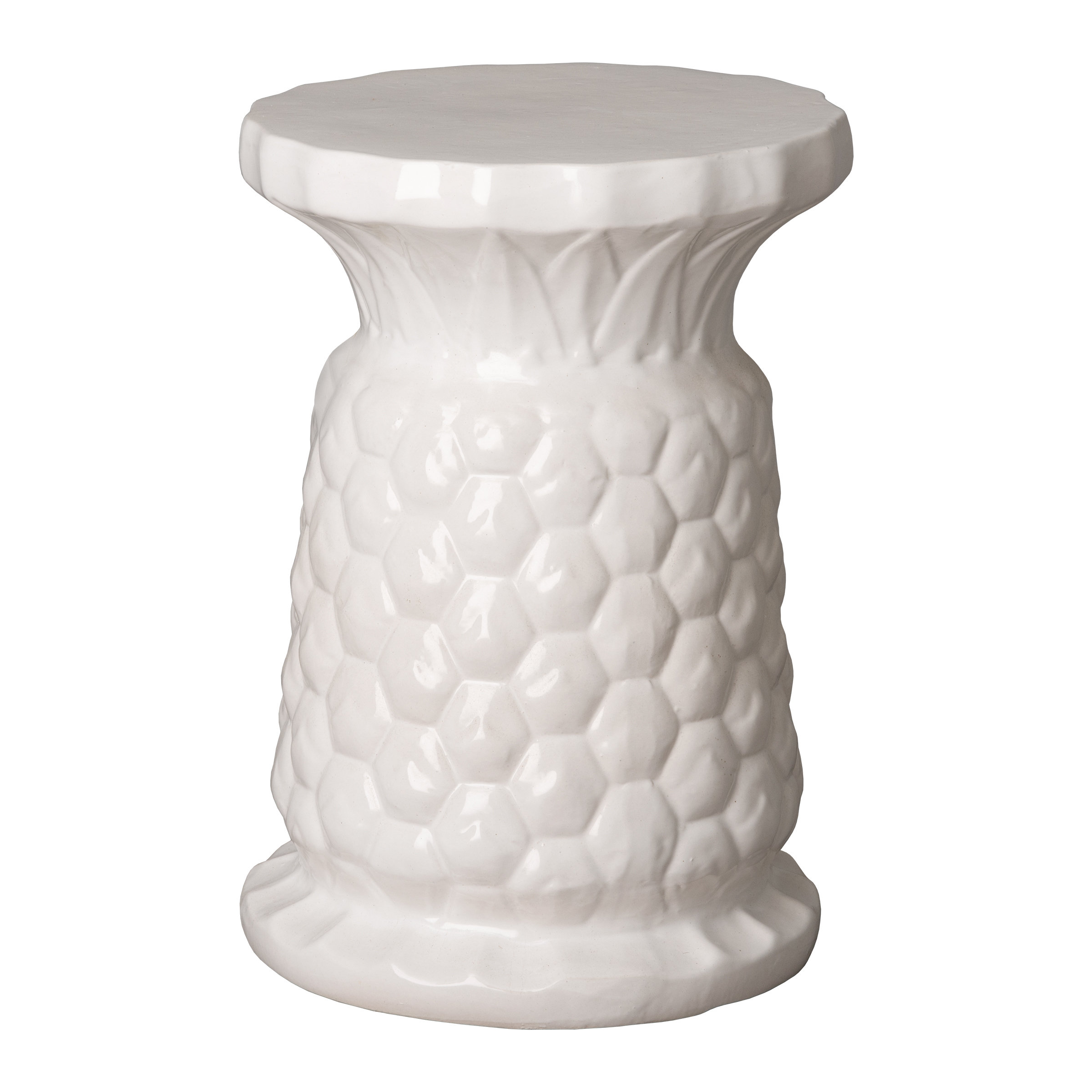 Bay Isle Home™ Shellson Pineapple Garden Stool & Reviews | Wayfair