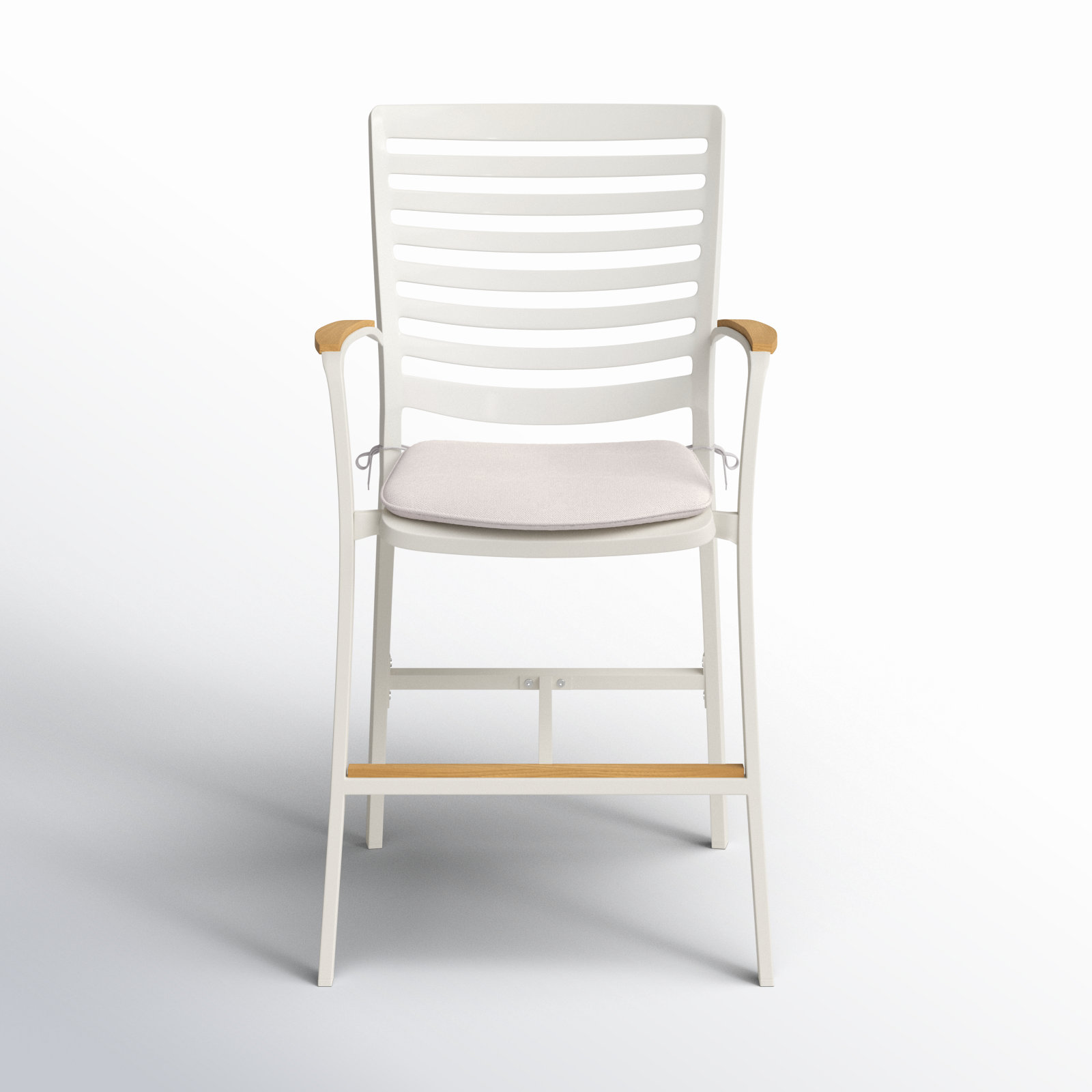 George Oliver Brix 25" Patio Bar Stool | AllModern