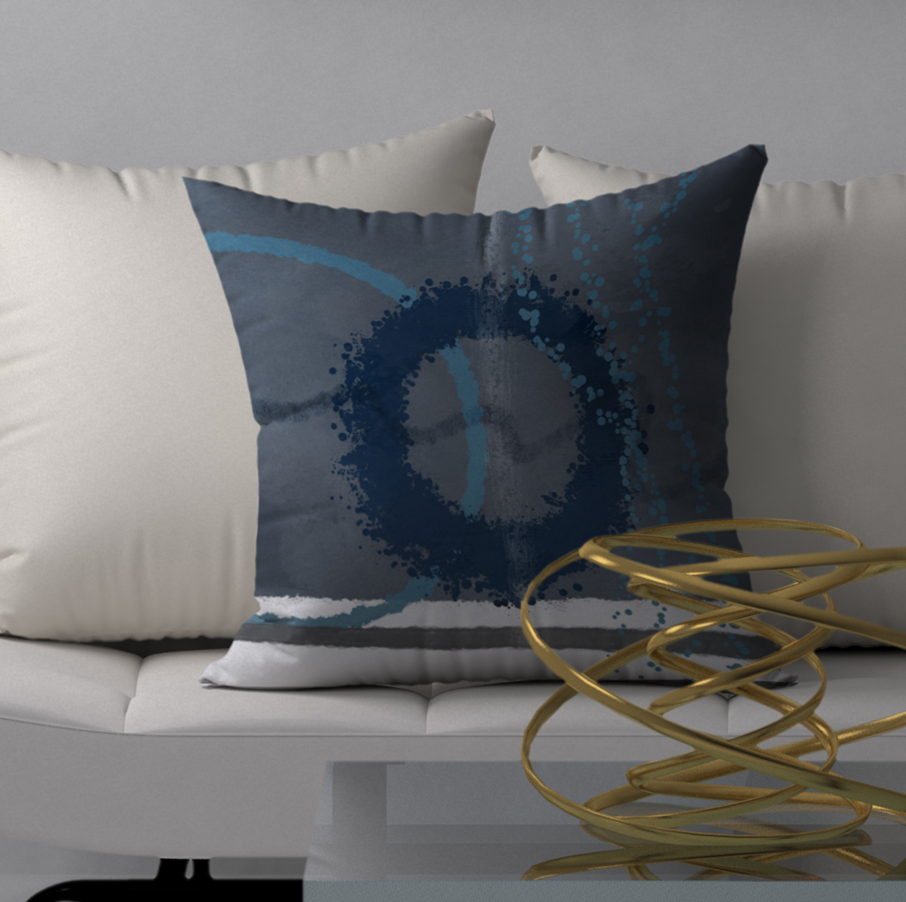 LeRoi Products Coy Sweet Square Pillow Cover & Insert | Wayfair