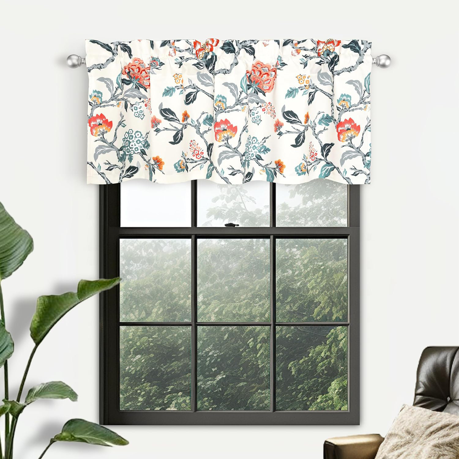 Red Barrel Studio® Alarie Ada Botanical Print Lined Flower Leaf Thermal ...