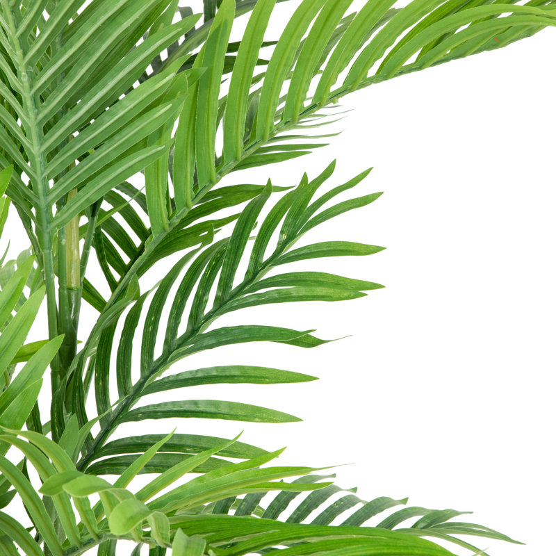 Northlight Seasonal 40" Potted Two Tone Green Artificial Tropical Mini ...