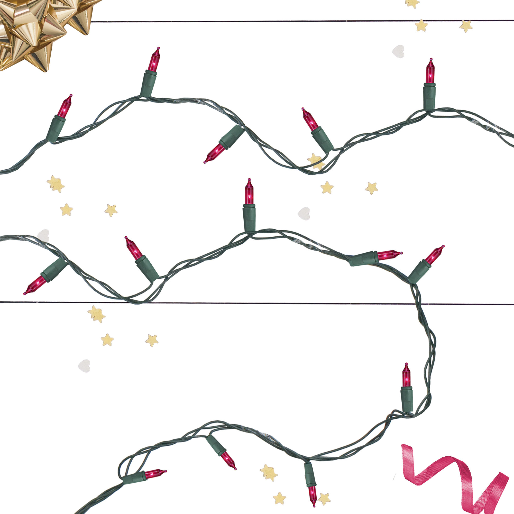 The Holiday Aisle® 140-Count Mini Christmas Light | Wayfair