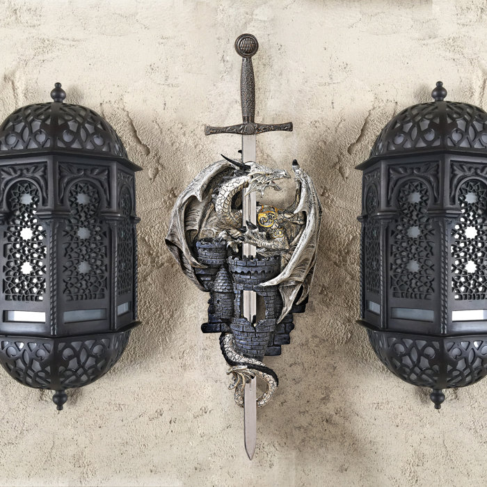 Design Toscano Dragon of Stonebridge Castle Wall Décor & Reviews | Wayfair