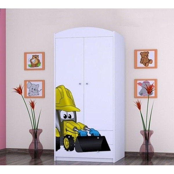 Isabelle & Max Delatorre 2 Door Wardrobe | Wayfair.co.uk