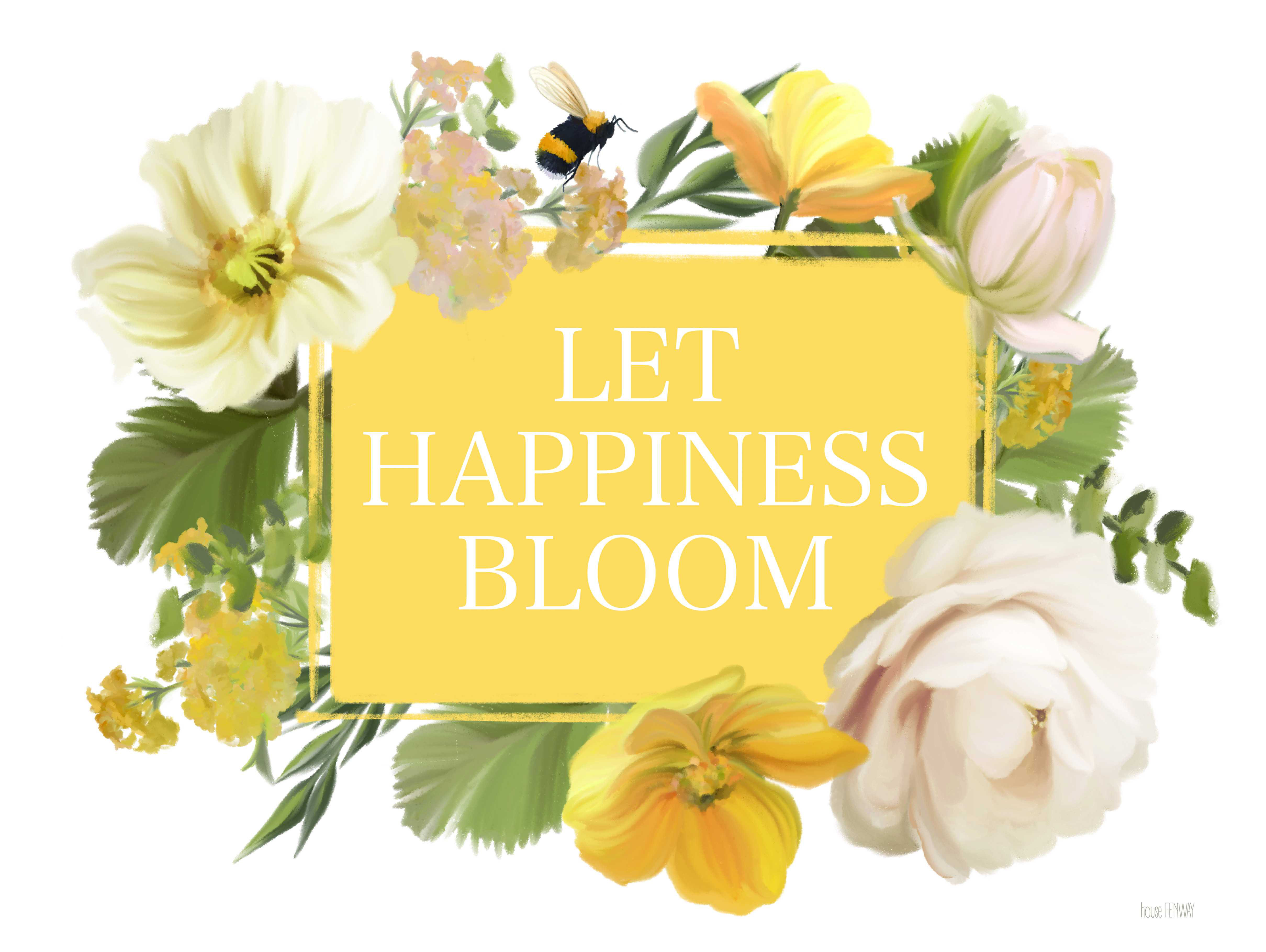 Trinx Let Happiness Bloom - Wayfair Canada