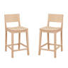 Wildon Home® Yalingup Stool with a Solid Wood Frame & Reviews | Wayfair