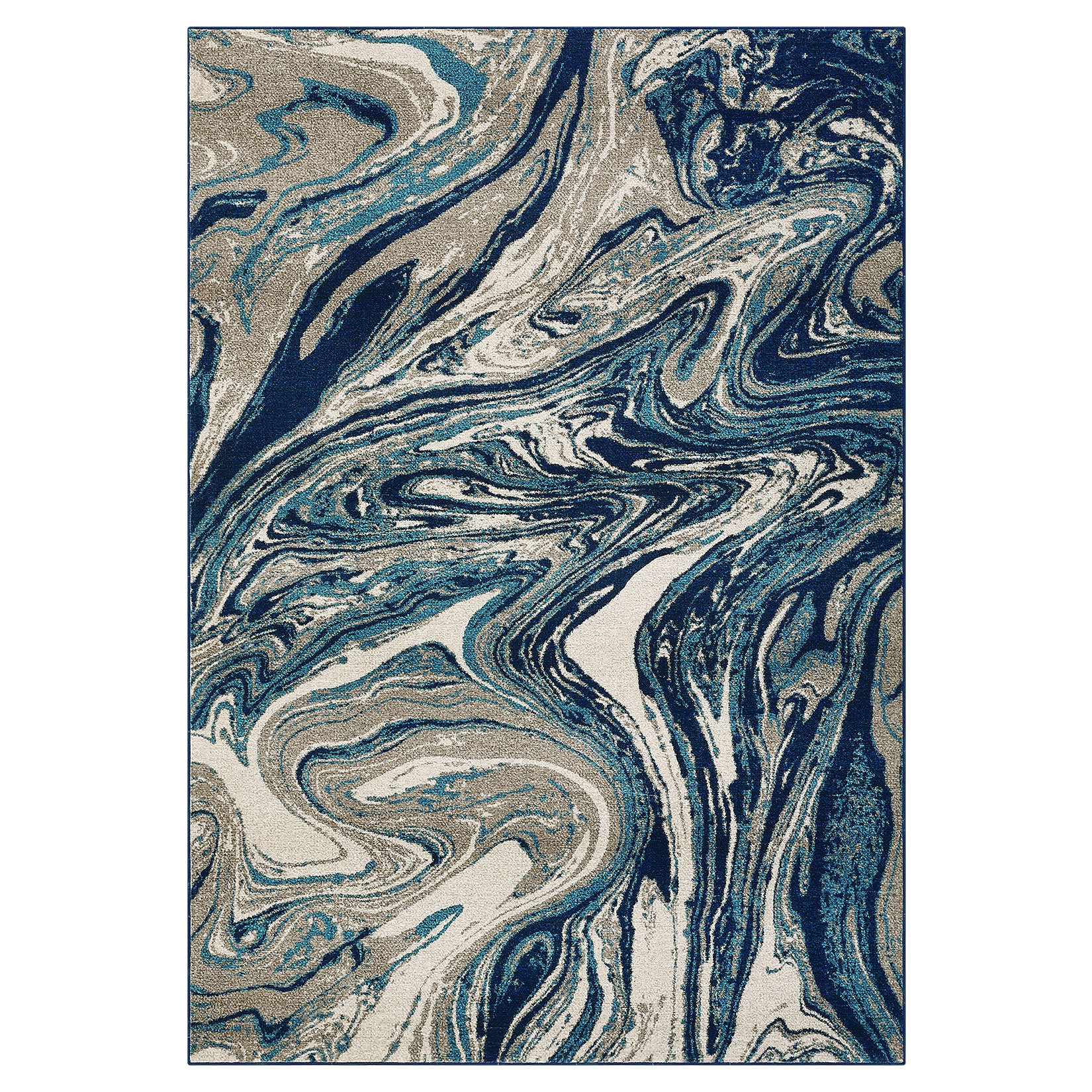 Wrought Studio™ Modern Abstract Area Rugs Washable Rug For Living Room ...