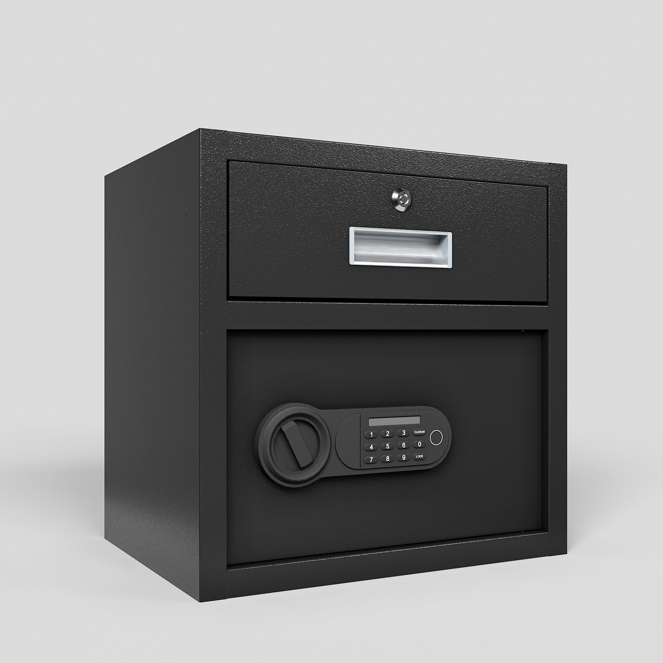 dingdangxiang 1.69 Cu Ft Steel Security Safe & Lock Box with Electronic ...