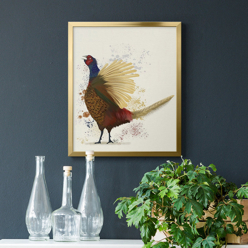 pheasant canvas prints