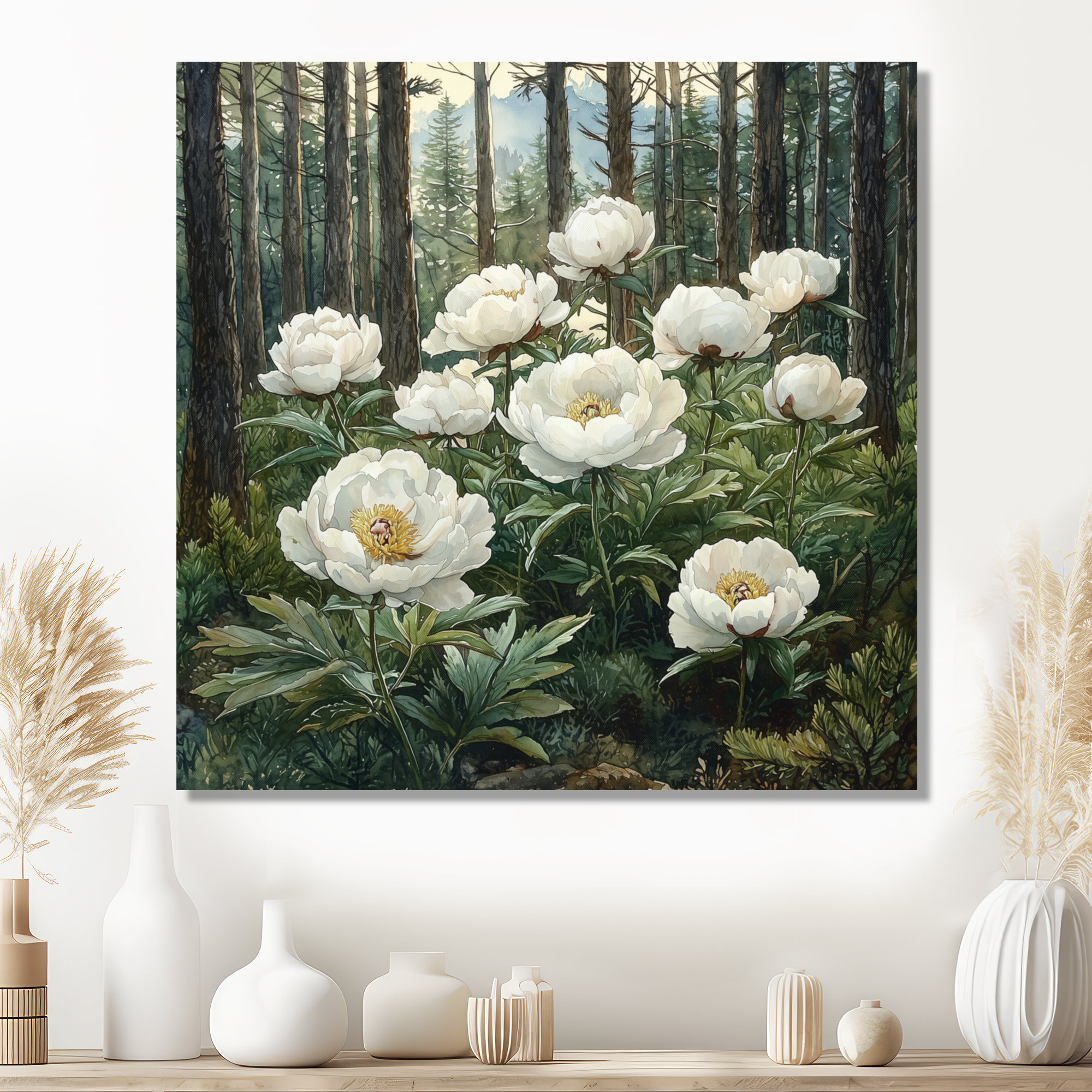Millwood Pines Gerta - Floral Wall Art | Wayfair