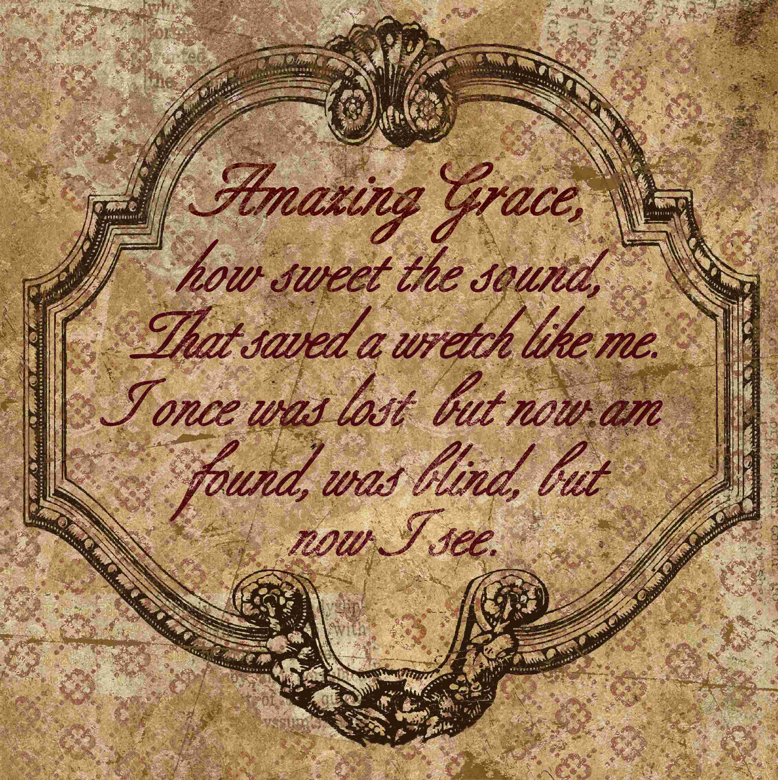 Williston Forge Amazing Grace - Wrapped Canvas Painting | Wayfair