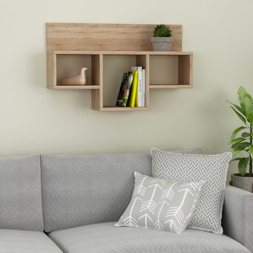 East Urban Home 4 Piece Floating Shelf & Reviews | Wayfair