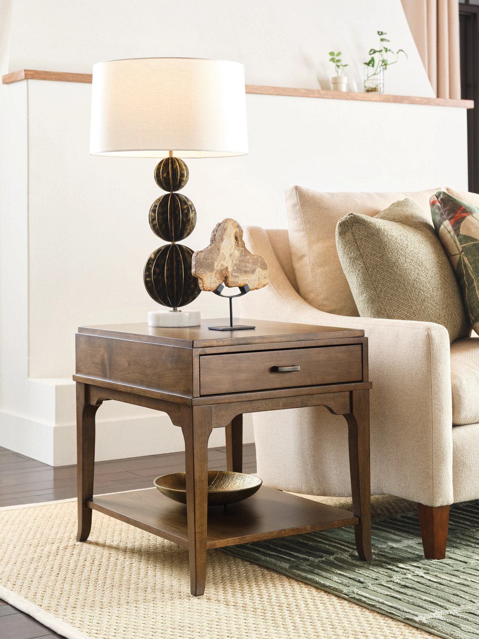 Lark Manor™ RECTANGULAR DRAWER END TABLE | Wayfair