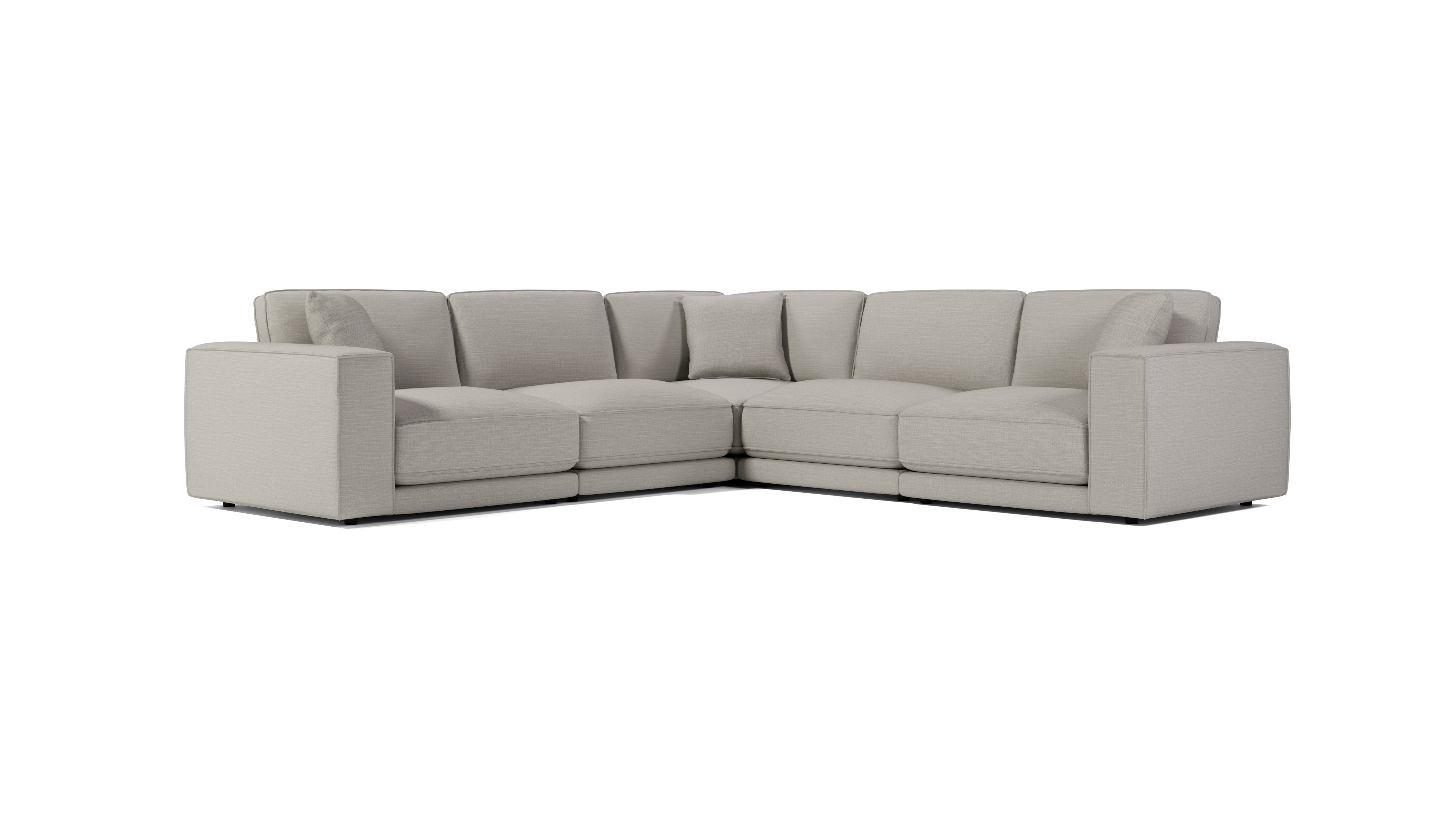 Modloft Elmore Modular Sofa 01 In Stone | Perigold