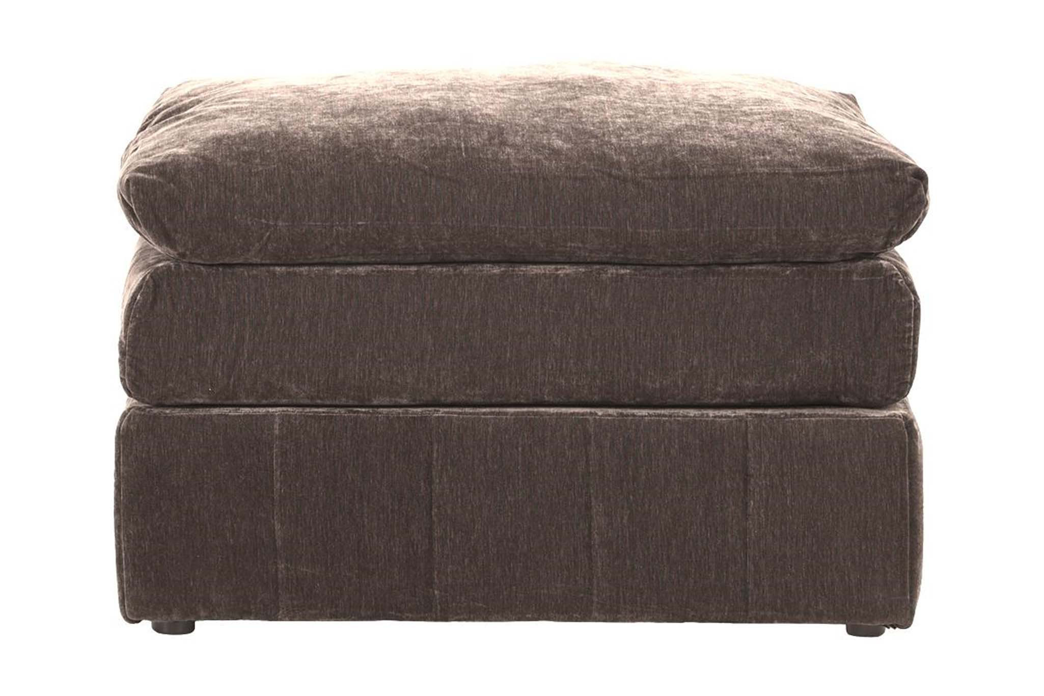 Hokku Designs Contemporary Modular Plush Ottoman Chair with Triple ...