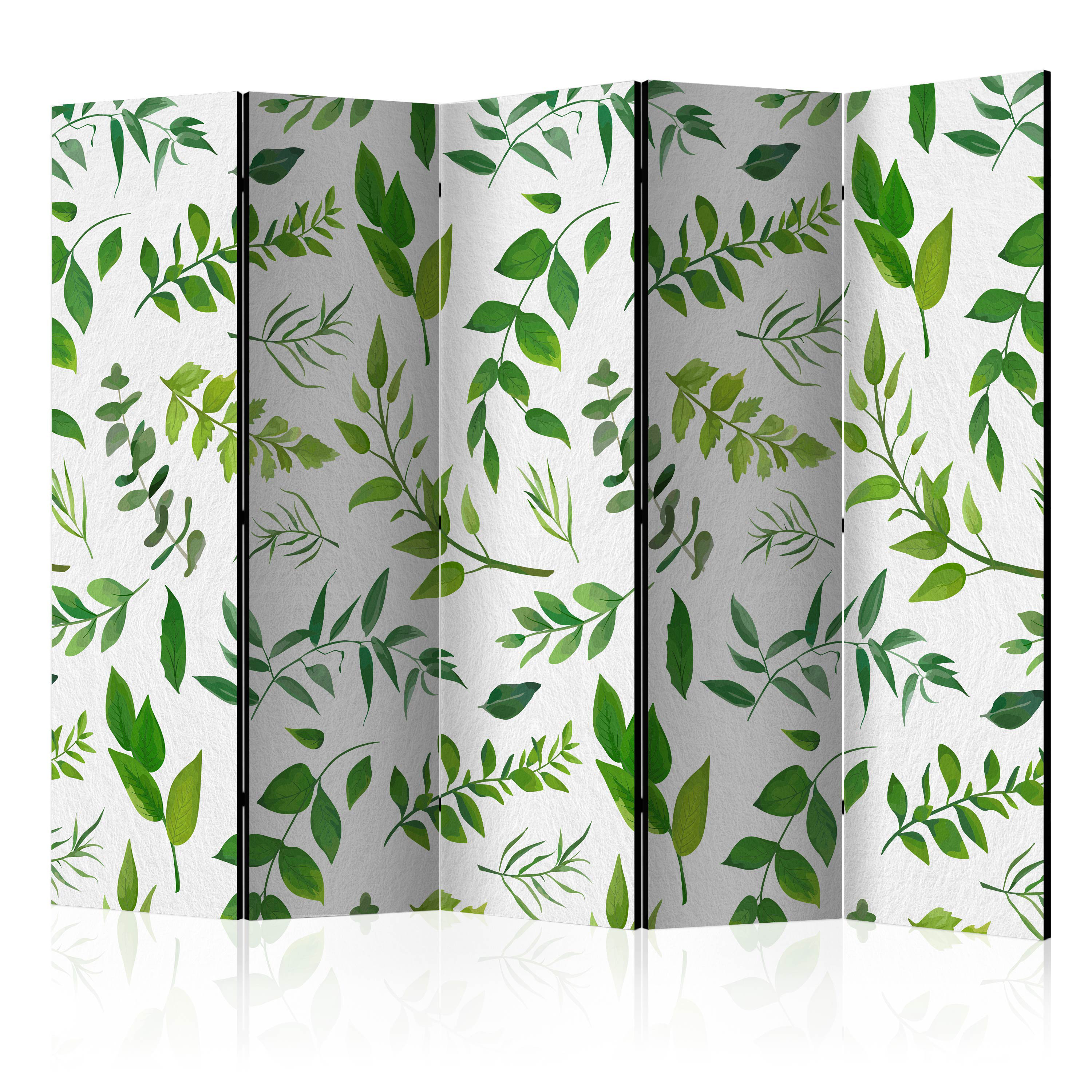 East Urban Home Room Divider - Green Twigs II [Room Dividers] | Wayfair ...