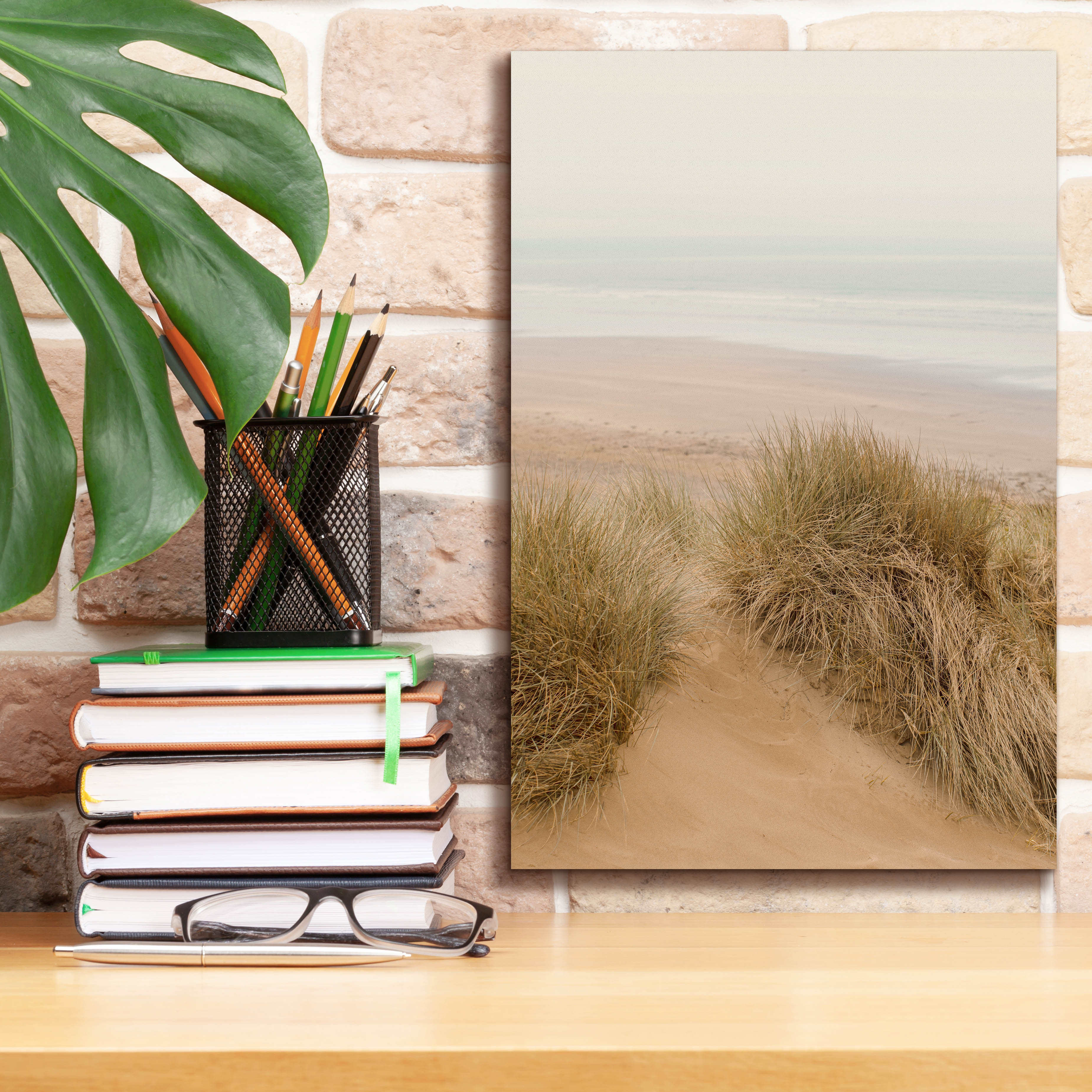 Dovecove 'White Oceans 31' by Ian Winstanley Canvas Wall Art | Wayfair