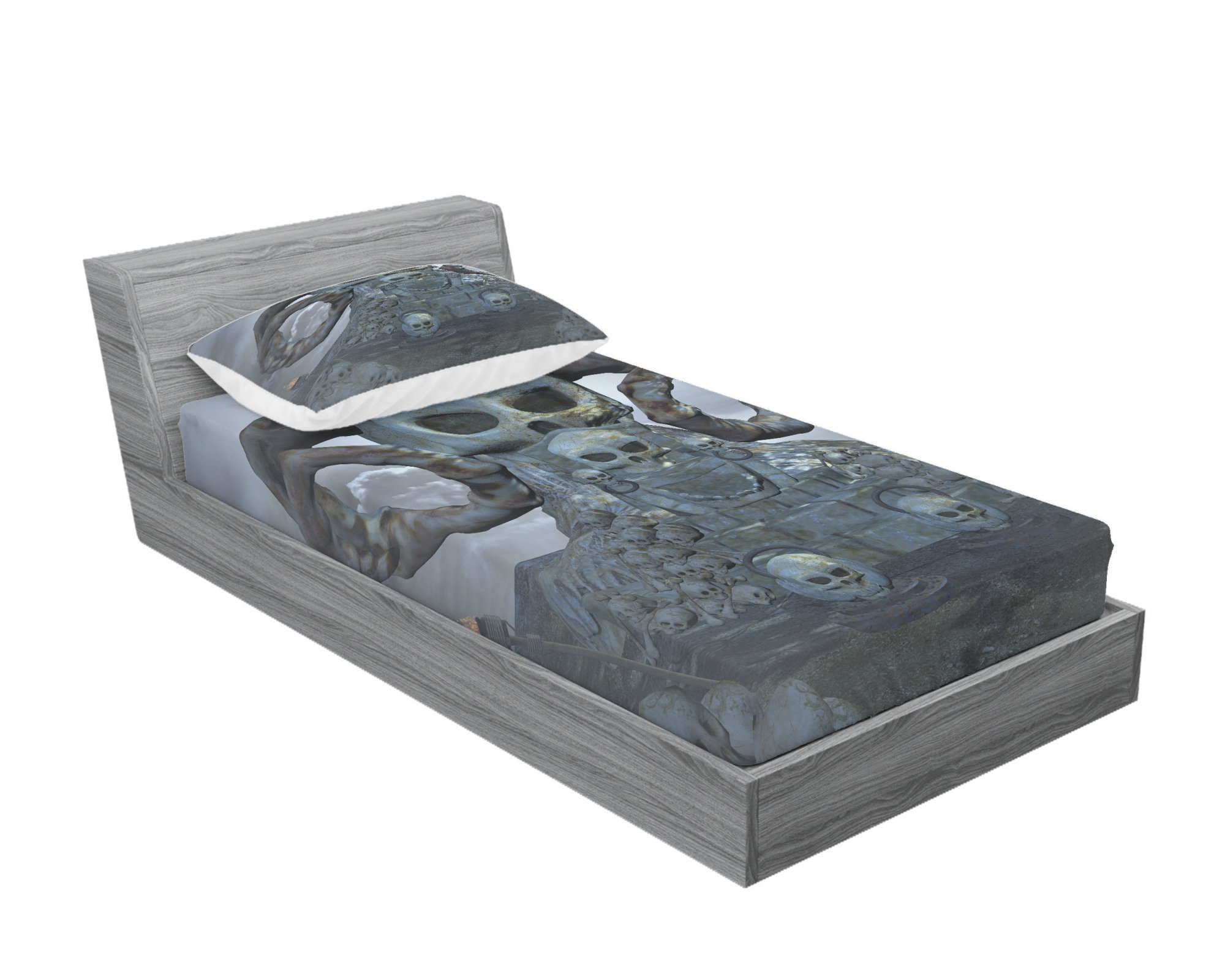 Ambesonne Spooky Scary Sheet Set | Wayfair