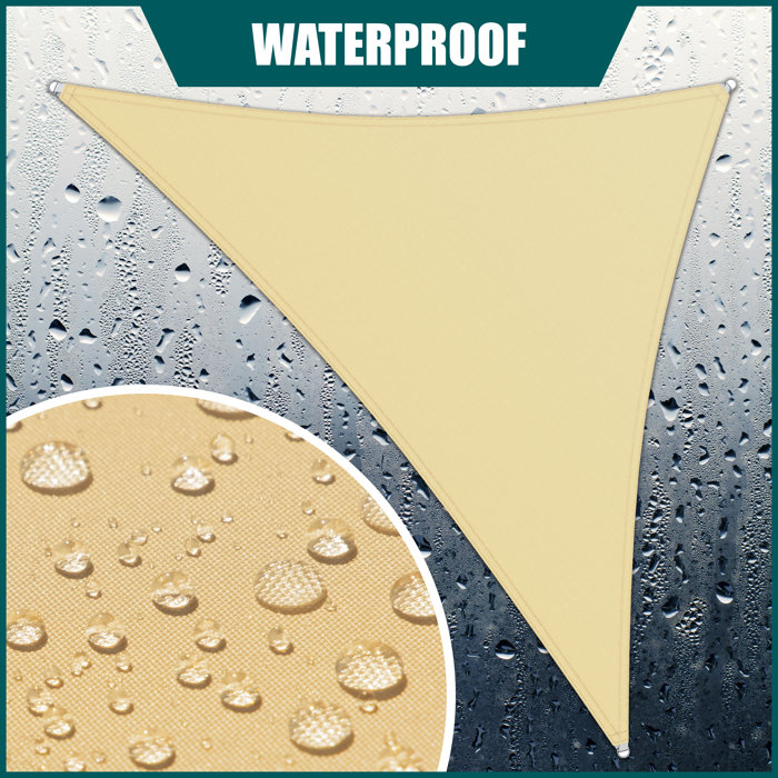 Royal Shade Custom Triangle Waterproof Shade Sail | Wayfair