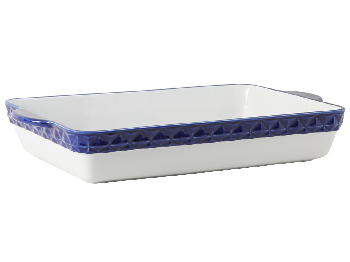 Tuxton DisplayTux Casserole Rectangular 6-1/4qt 18-1/2"(16-1/2" w/o ...