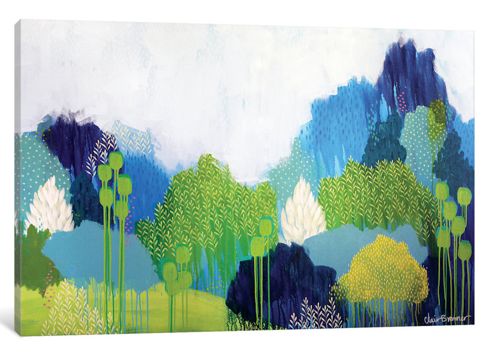 East Urban Home 'Passing Through' Painting Print on Canvas & Reviews ...
