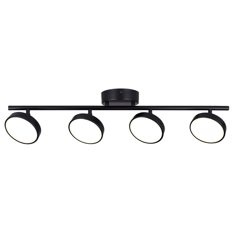 Canarm Fixed Track Lighting Track Kit with Dimmable and Adjustable Head ...