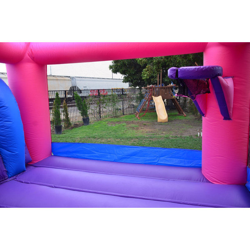 JumpOrange Princess Tiara Commercial Grade Bounce House Water Slide for ...
